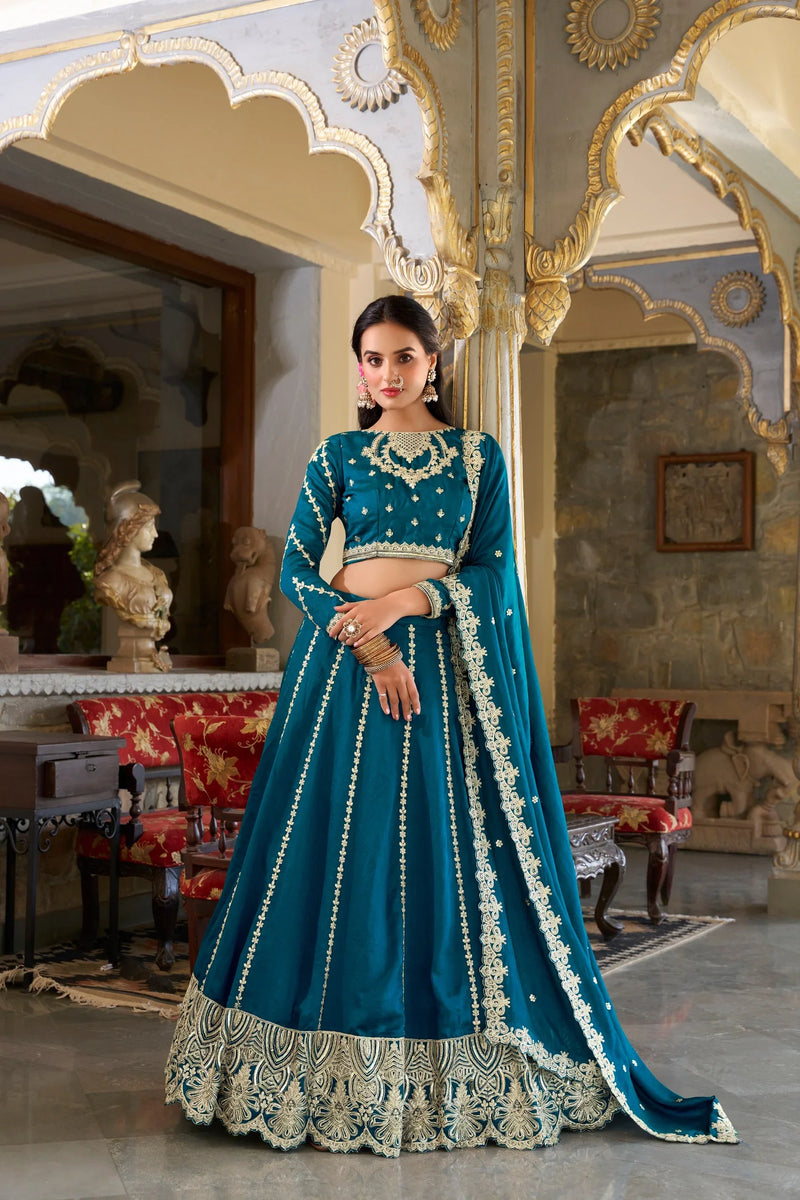 Neelam Noor | Silk Lehenga Set – Glamwiz India