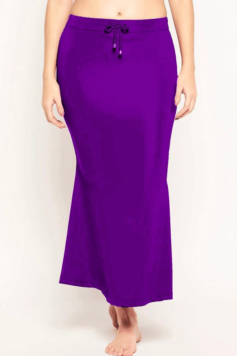 Glamwiz Slim Fit Saree Shapewear - Purple – Glamwiz India